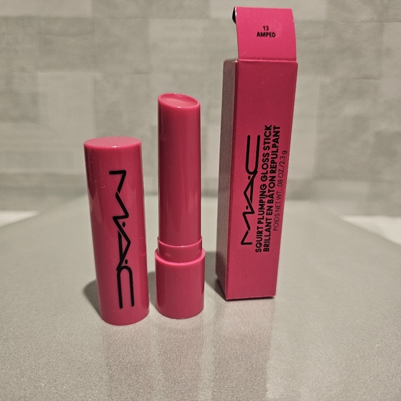 MAC Cosmetics | Makeup | New Mac Cosmetics Lipstick Amped Pink | Poshmark